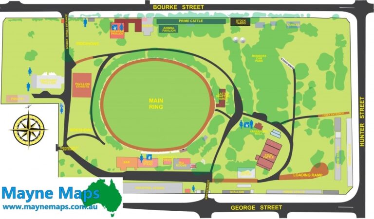 Glen Innes Showground - Mayne Maps