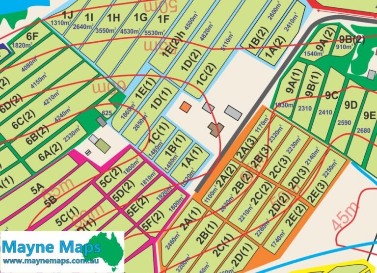 Detail of Pineapple Farm - Mayne Maps