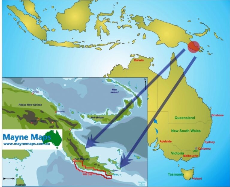 Mineral Exploration Map - Mayne Maps