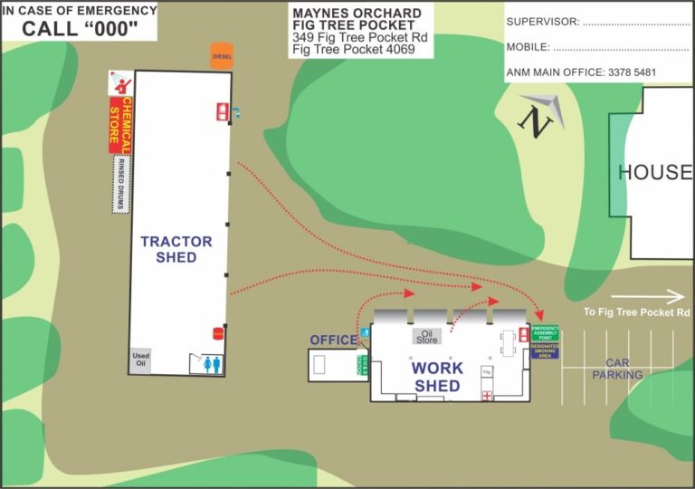 Workplace Health and Safety Map - Mayne Maps
